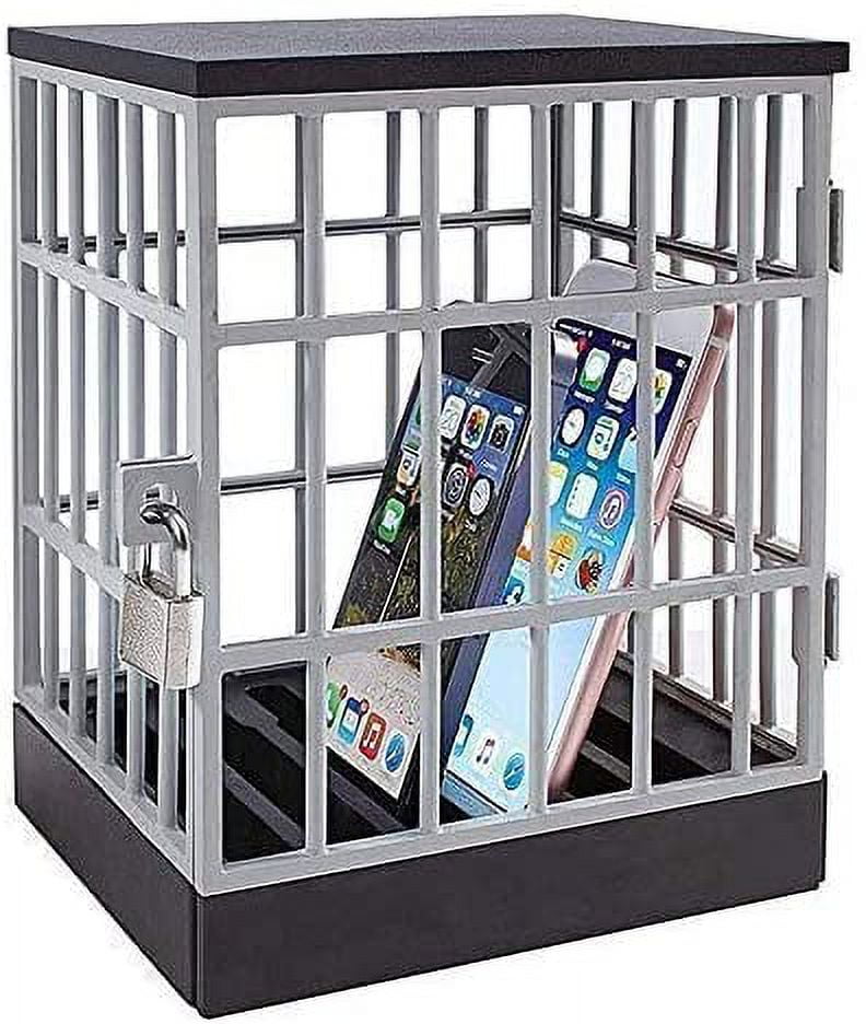 Cell Phone Prison Lockable Cage-Classroom Family Time Party - Walmart.com