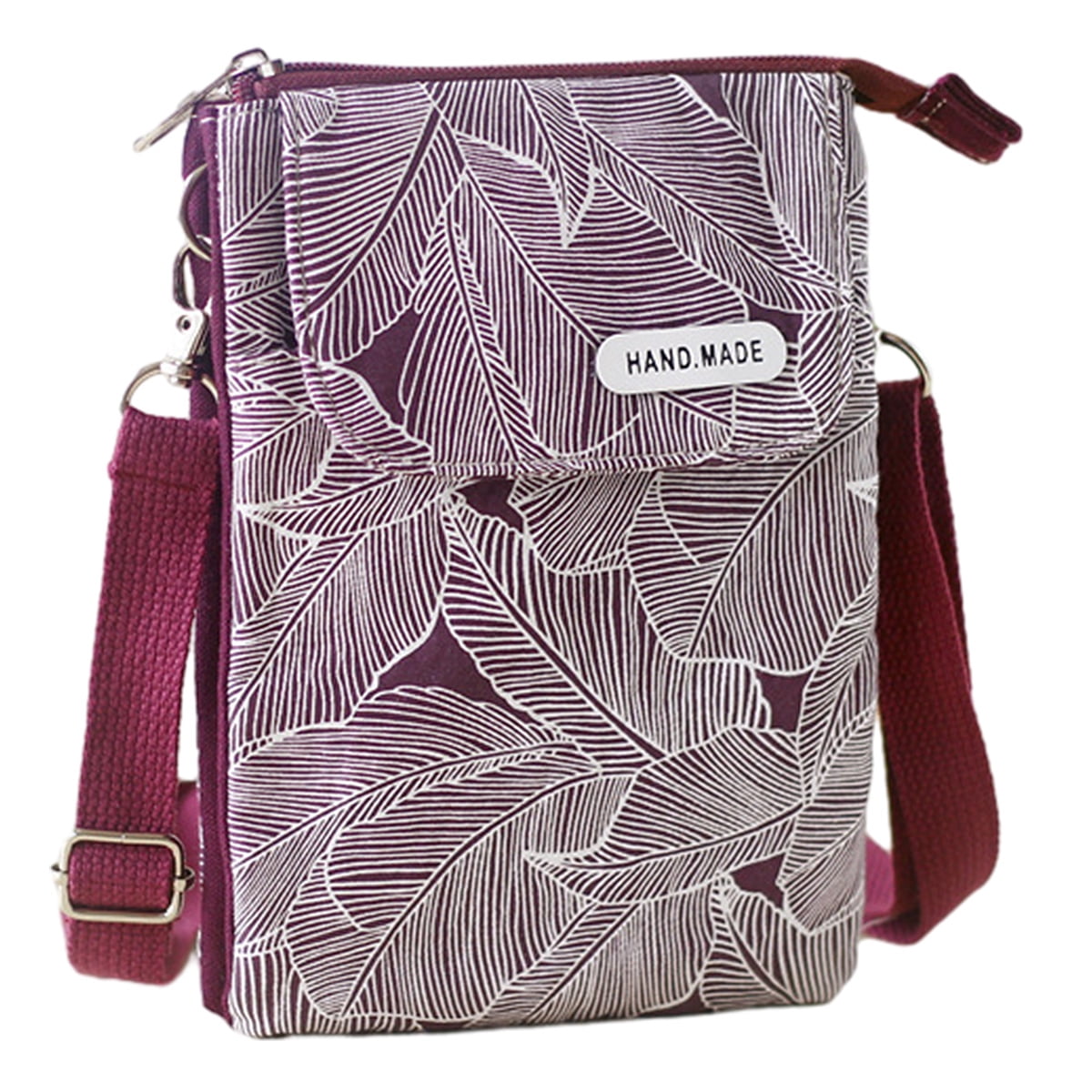 Cell Phone Purse Wallet Canvas Small Crossbody Purse Bags with Shoulder ...