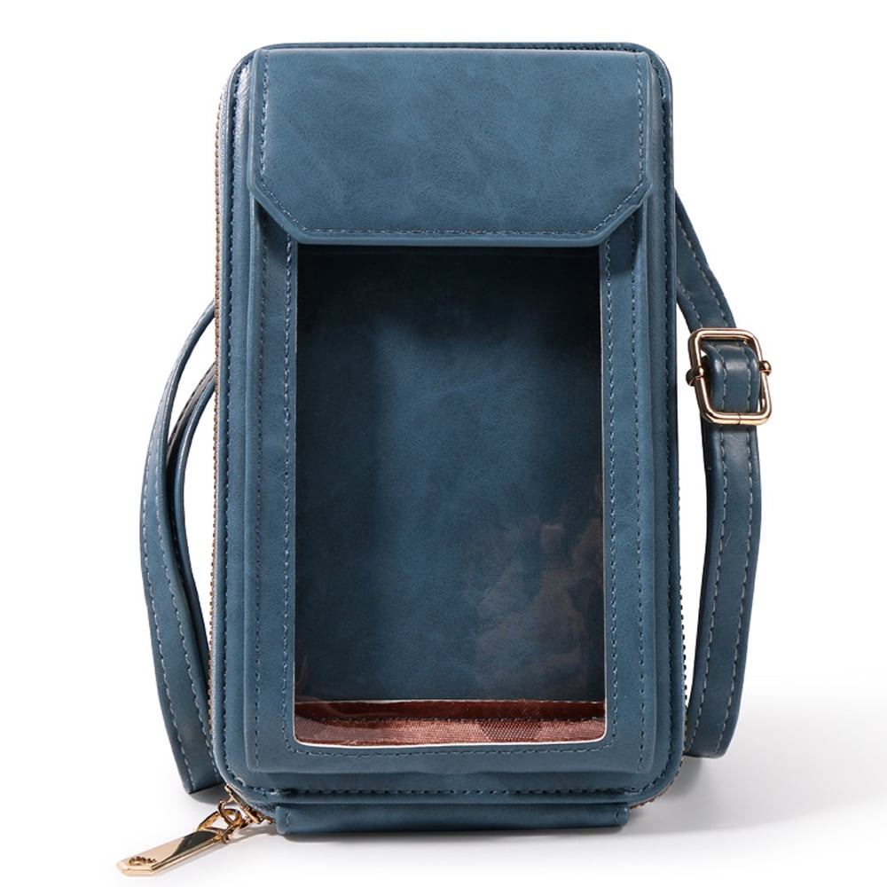 Cell Phone Purse for Women, Small Crossbody Bag PU Leather with Card ...