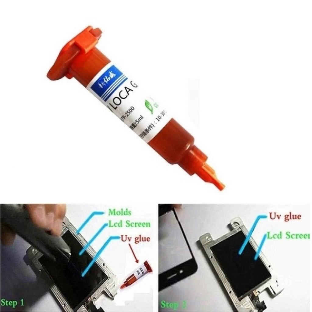 Cell Phone Screen Repair Glue - Optical Clear Adhesive for Fixing ...