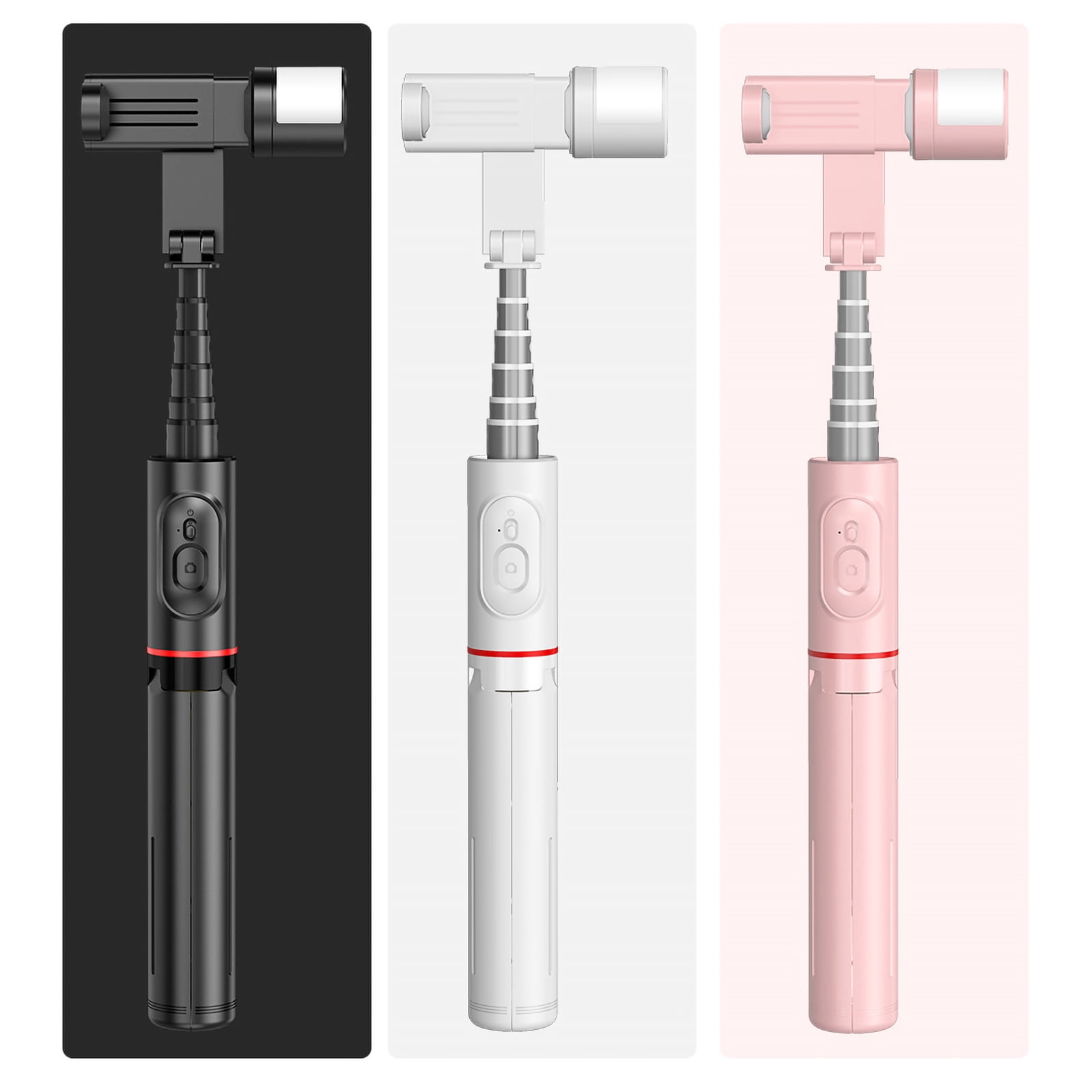 Cell Phone Selfie Stick Tripod with Led Light, Tripod Stand All-in-1 ...