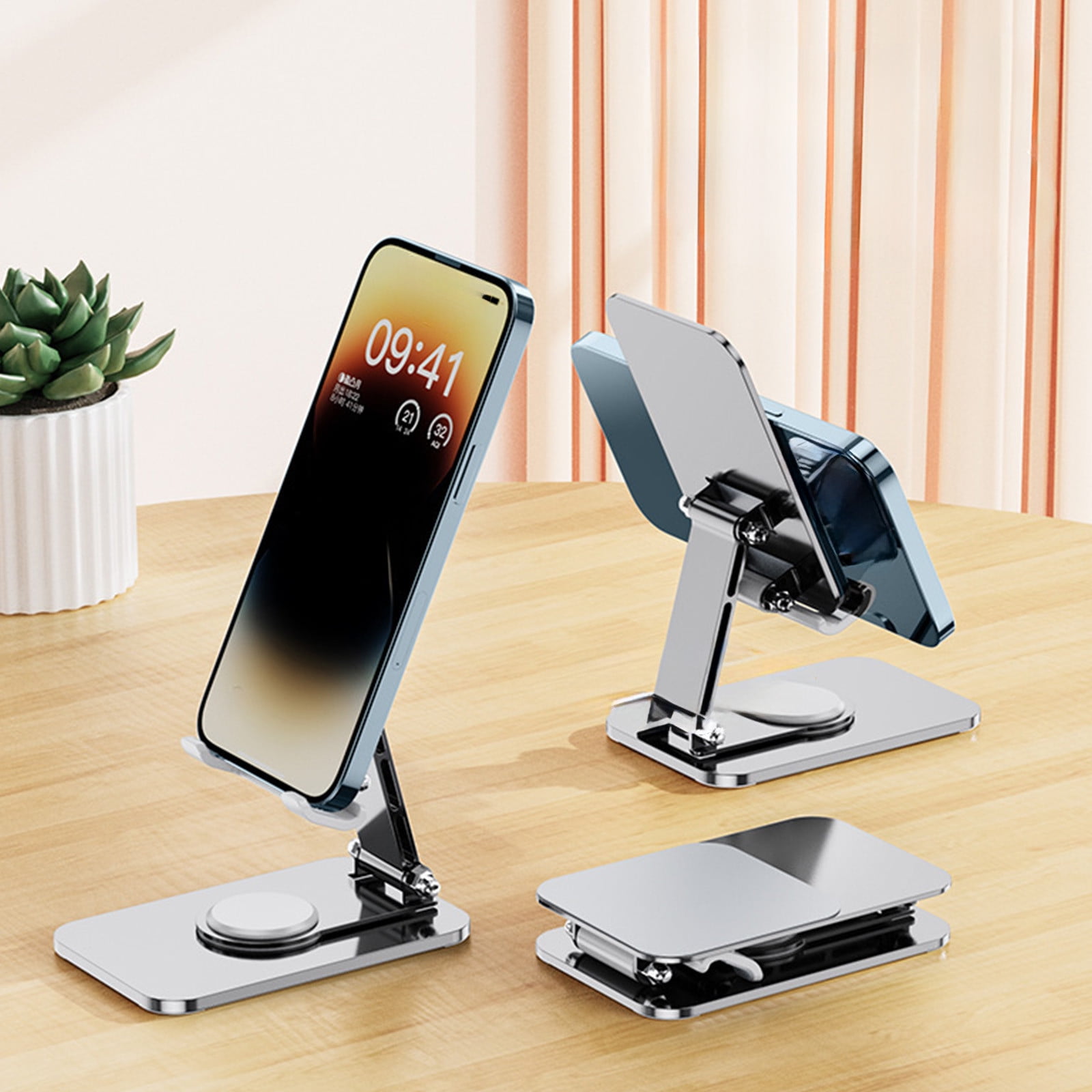 Cell Phone Stand, Adjustable Phone Stands, Folding Phone , Angle Height ...