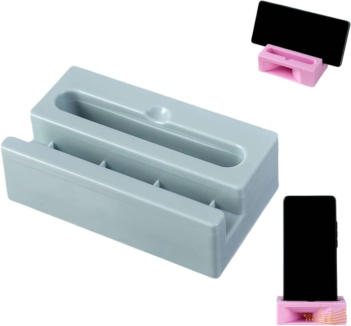 Cell Phone Stand Amplifier, Phone Stand with Sound Amplifier ...