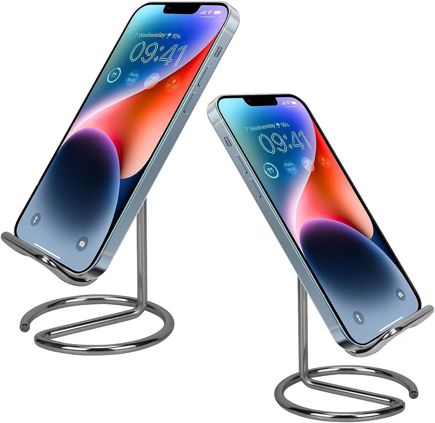 Cell Phone Stand for Desk, Cute Metal Cell Phone Stand Holder Desk ...