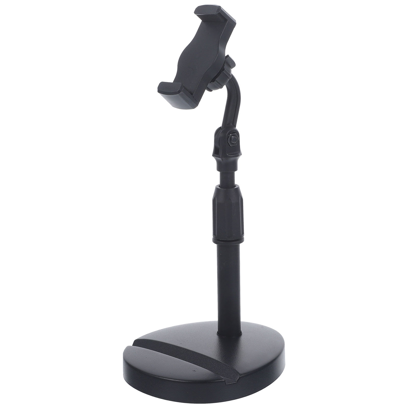 HOMEMAXS Adjustable Phone Stand for Home Black ABS Material Portable ...