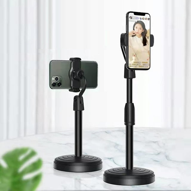 Cell Phone Stands,360 Degree Adjustable Angle and Height Desktop Phone ...