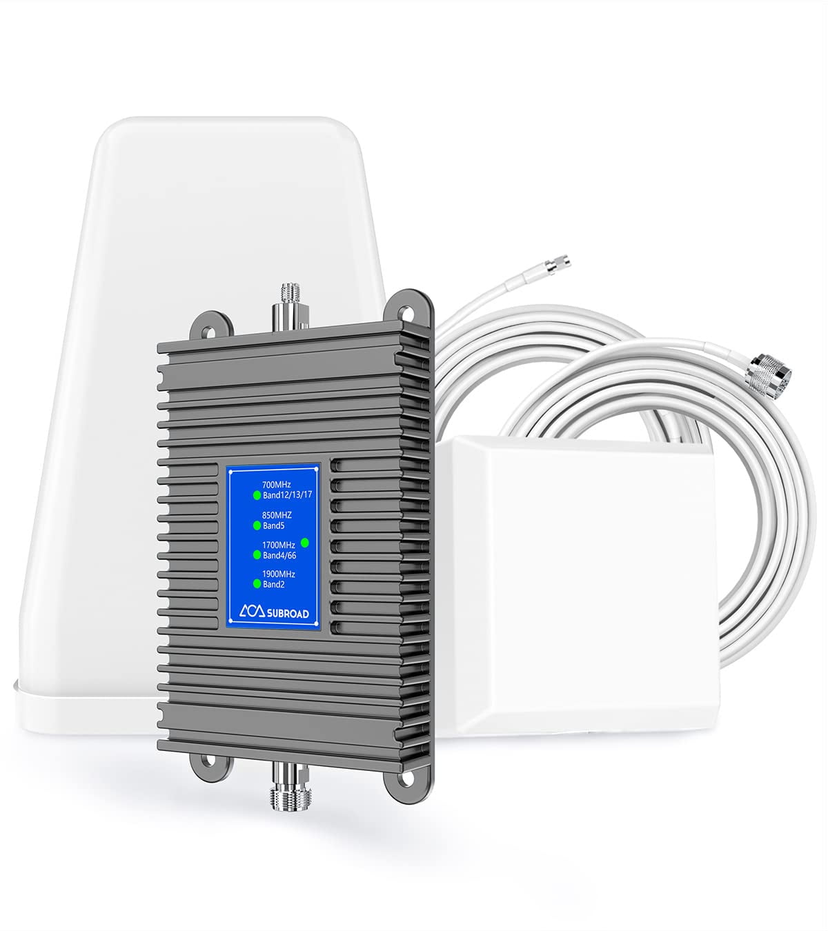 Cell Signal Booster for Home 5,000 sq ft with Outdoor/Indoor Antennas ...