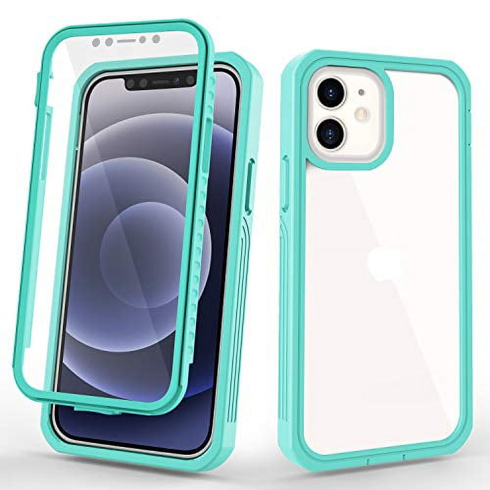 CellEver iPhone 12 and 12 Pro Case, Clear Full Body Rugged Cover ...