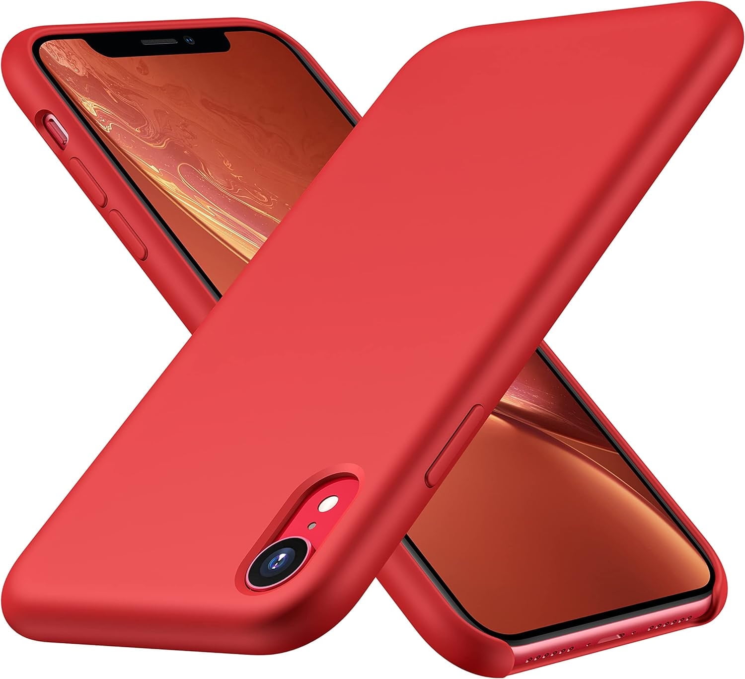 CellEver Silicone Case for iPhone XR [Ultra Slim] Shockproof Protective ...
