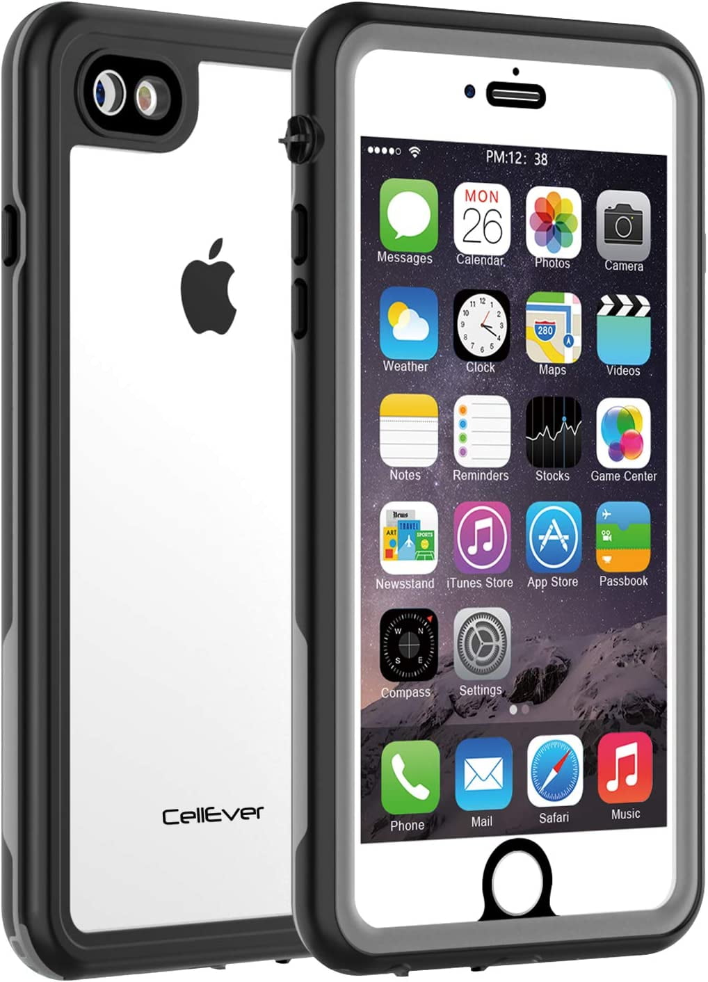 CellEver Waterproof Case for iPhone SE 2020 / iPhone 8 / iPhone 7 ...