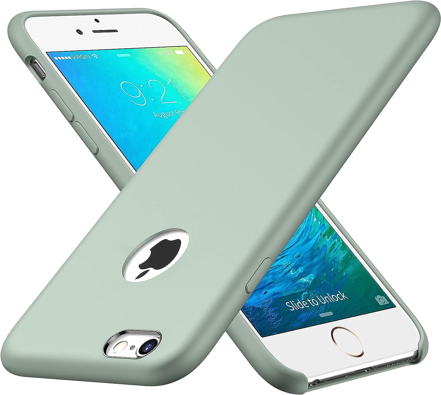 CellEver Silicone Case for iPhone 6/6s, Ultra Slim, Shockproof with ...