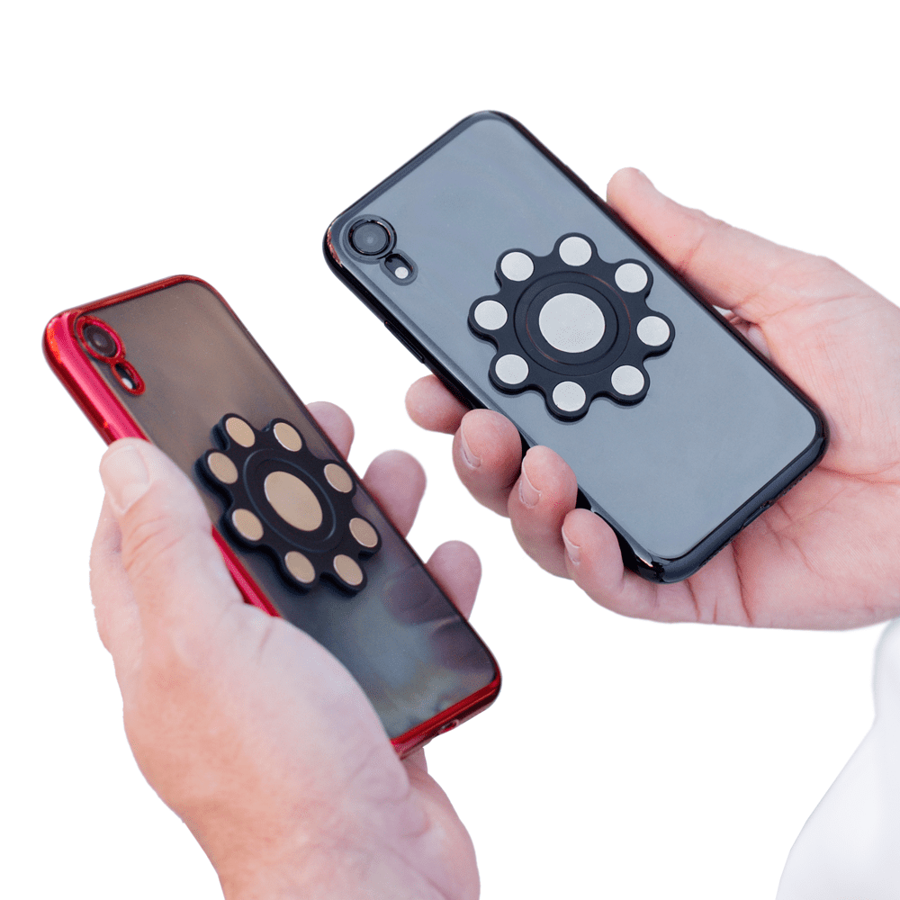 CellSnapp | Magnetic Dual-Phone Holder with 360° Rotation - Walmart.com