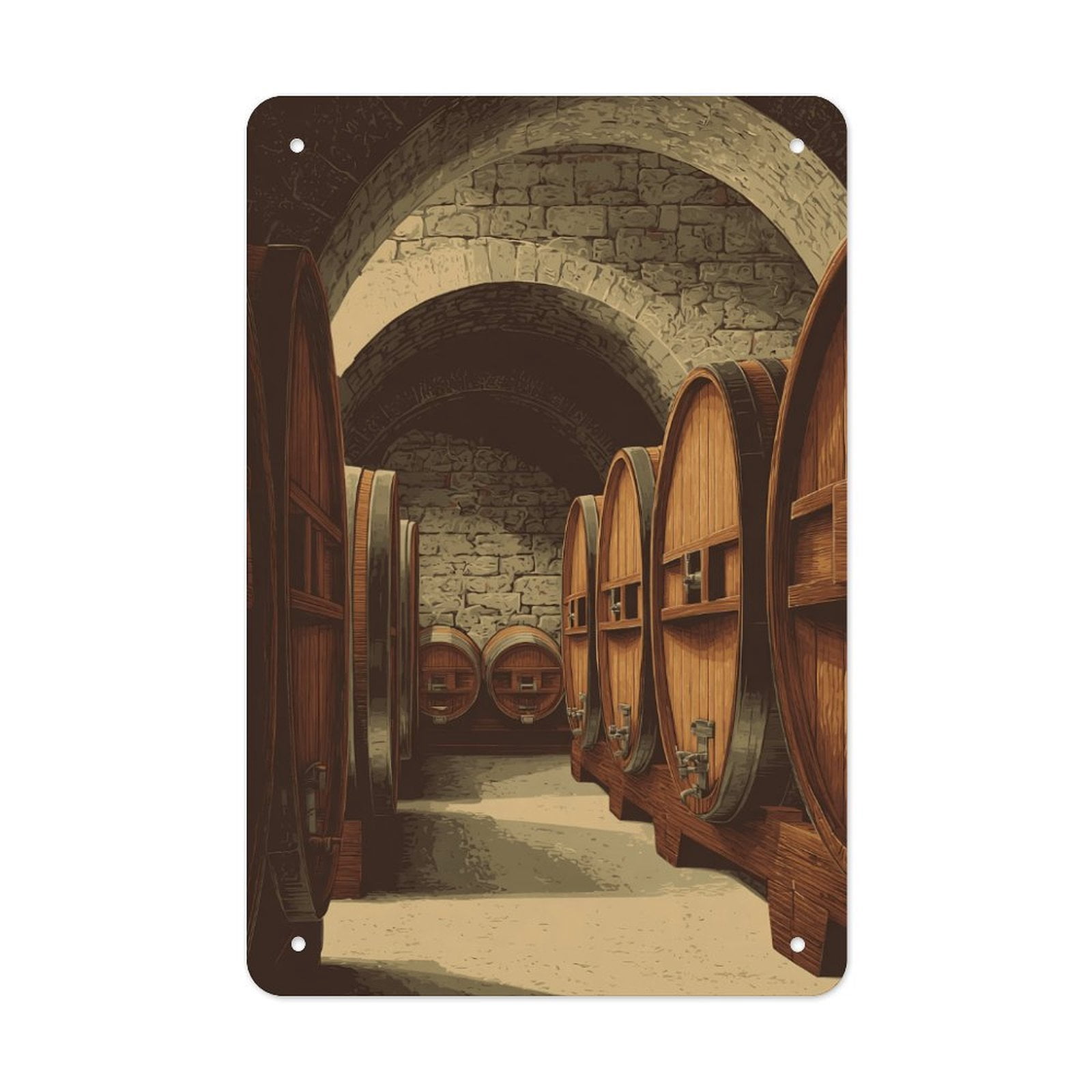 Cellar_Draft Weather-Resistant Tin Sign - Fade-Proof - Outdoor Use ...