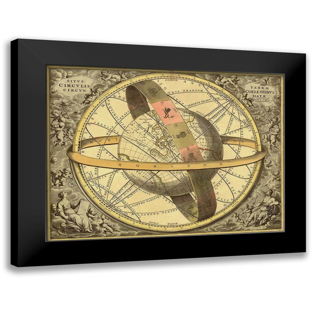 Cellarius, Andreas 14x12 Black Modern Framed Museum Art Print Titled ...
