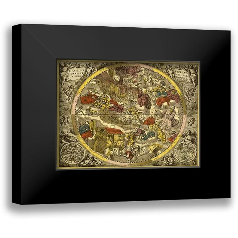 Cellarius, Andreas 14x12 Black Modern Framed Museum Art Print Titled ...