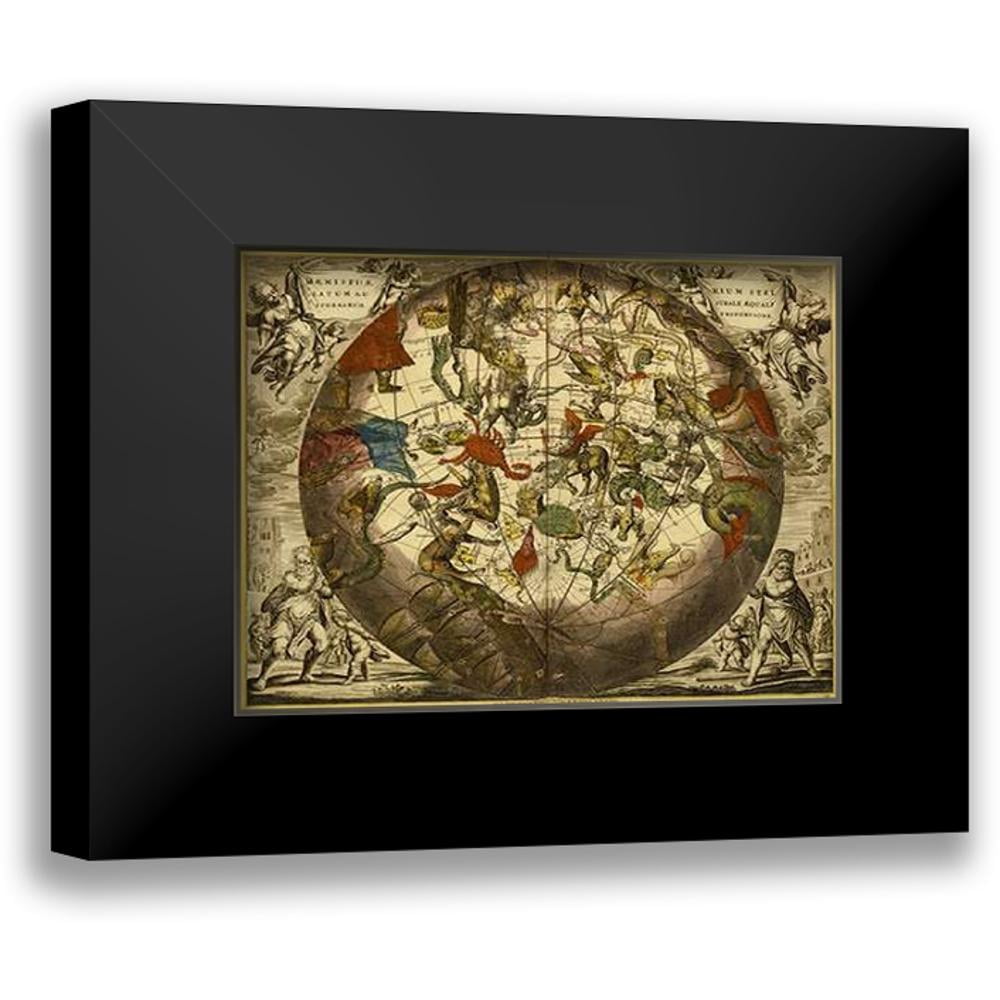 Cellarius, Andreas 14x12 Black Modern Framed Museum Art Print Titled ...