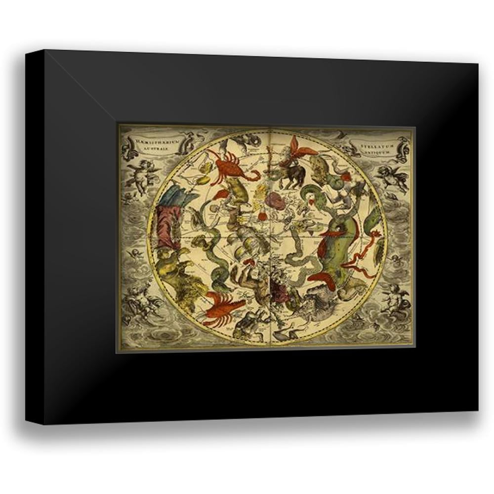 Cellarius, Andreas 14x12 Black Modern Framed Museum Art Print Titled ...
