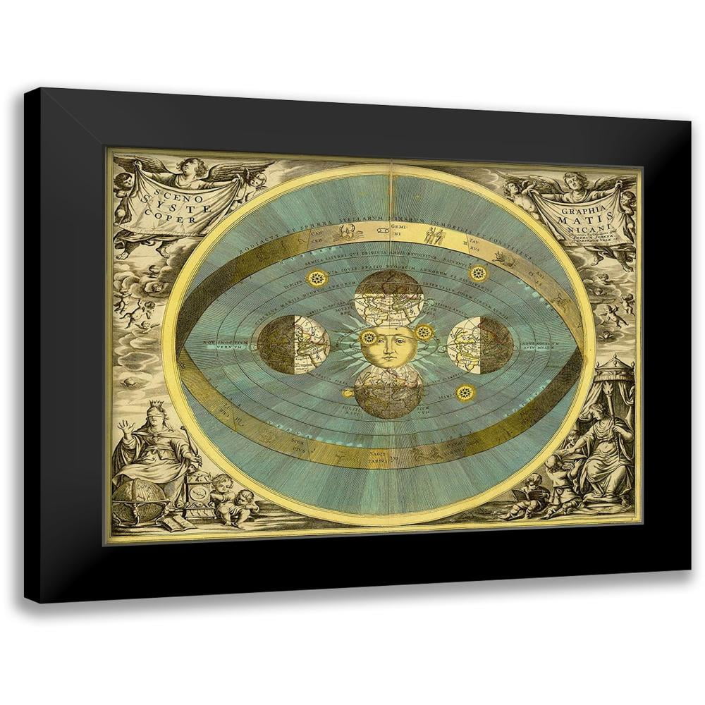 Cellarius, Andreas 14x12 Black Modern Framed Museum Art Print Titled ...
