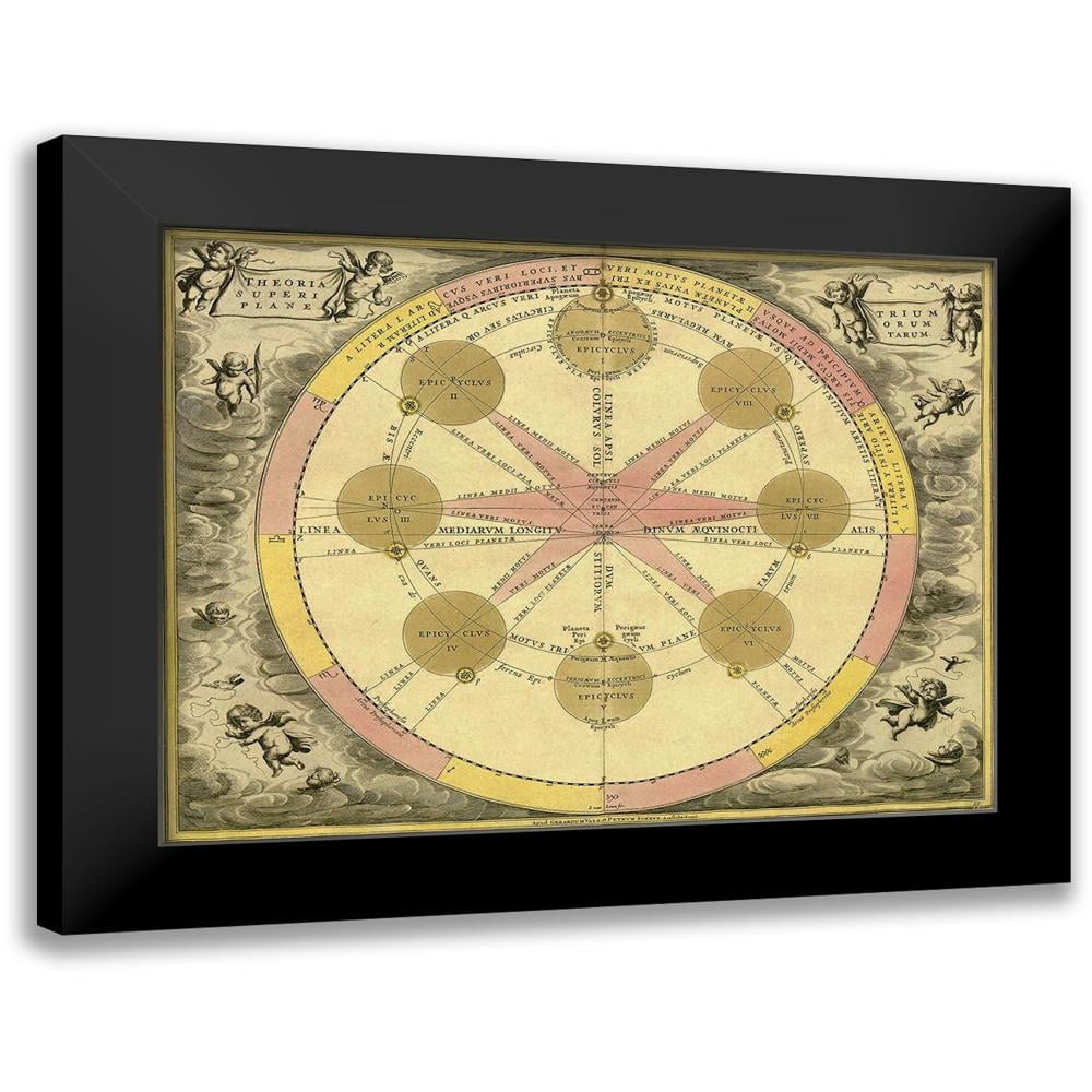 Cellarius, Andreas 14x12 Black Modern Framed Museum Art Print Titled ...
