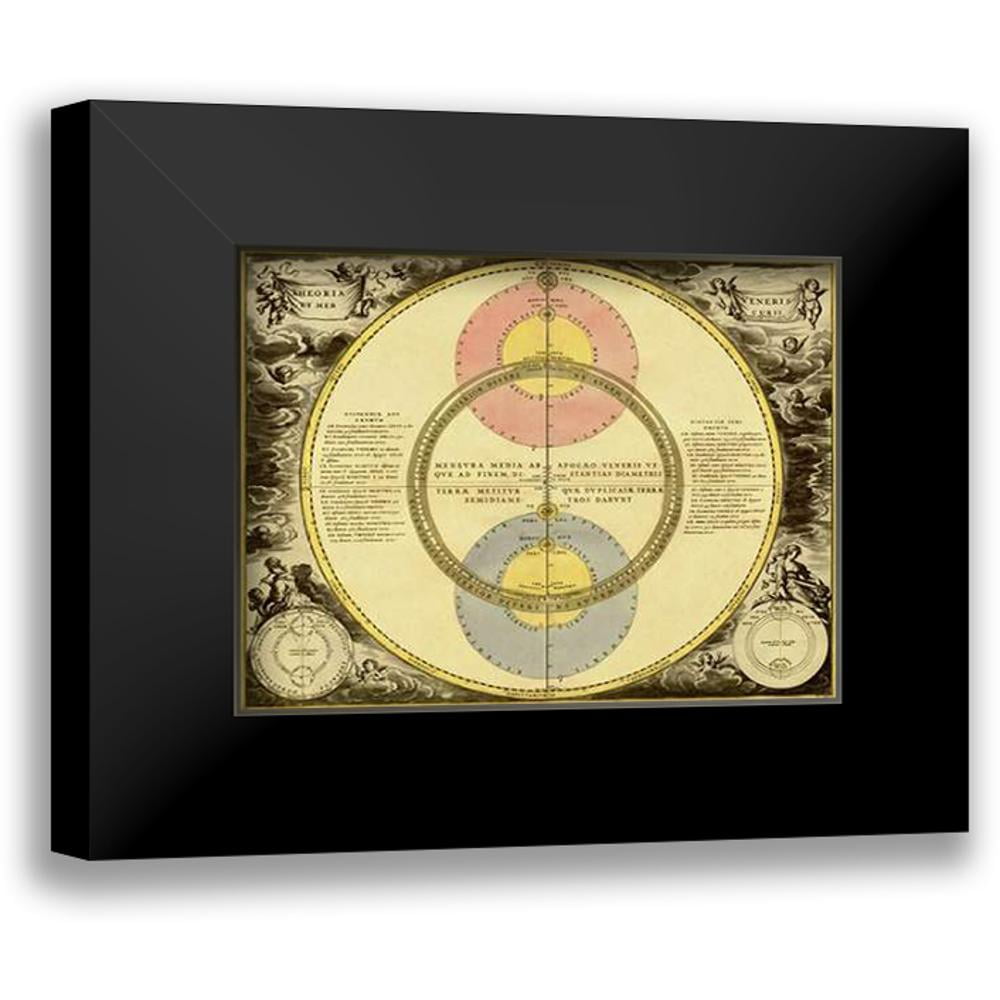 Cellarius, Andreas 14x12 Black Modern Framed Museum Art Print Titled ...