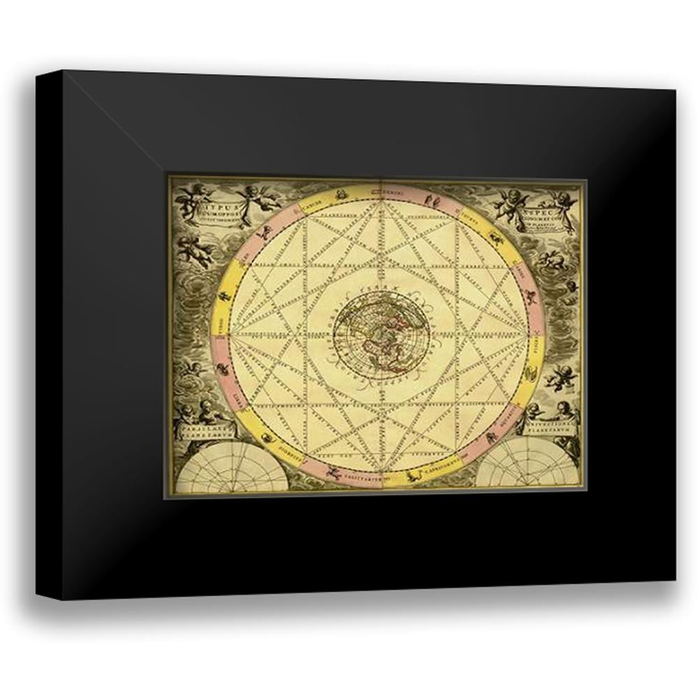 Cellarius, Andreas 14x12 Black Modern Framed Museum Art Print Titled ...