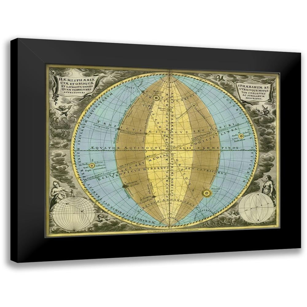 Cellarius, Andreas 24x19 Black Modern Framed Museum Art Print Titled ...