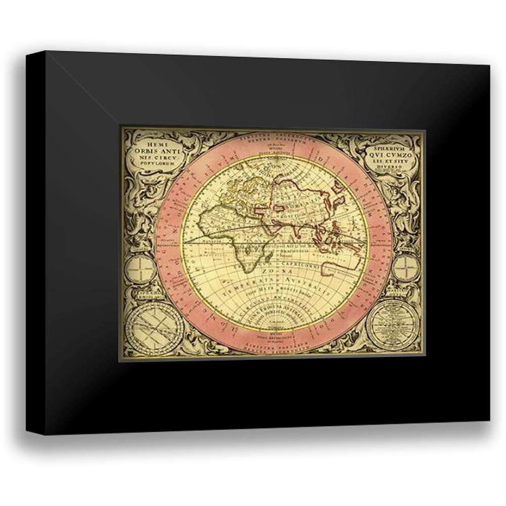 Cellarius, Andreas 24x19 Black Modern Framed Museum Art Print Titled ...