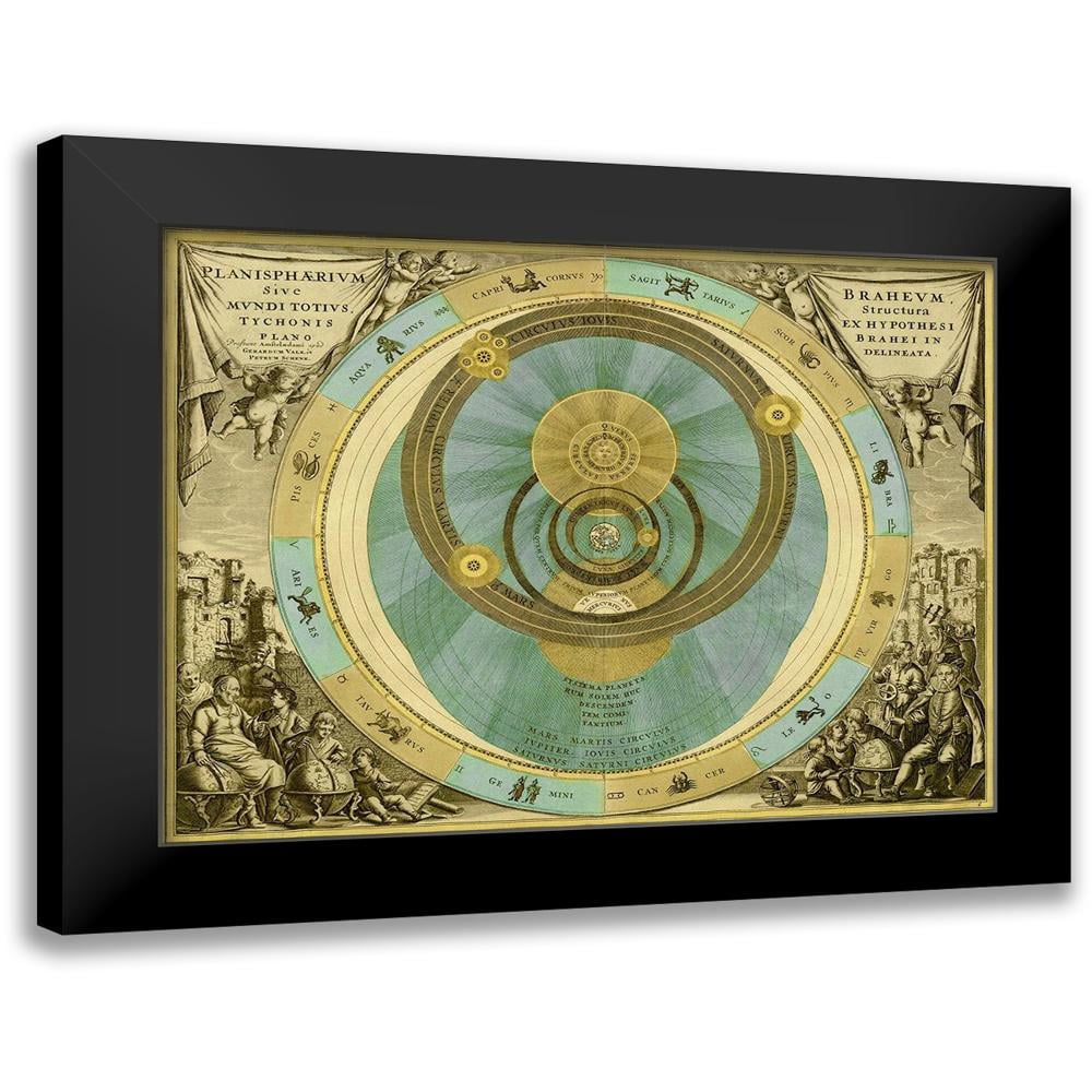 Cellarius, Andreas 24x19 Black Modern Framed Museum Art Print Titled ...