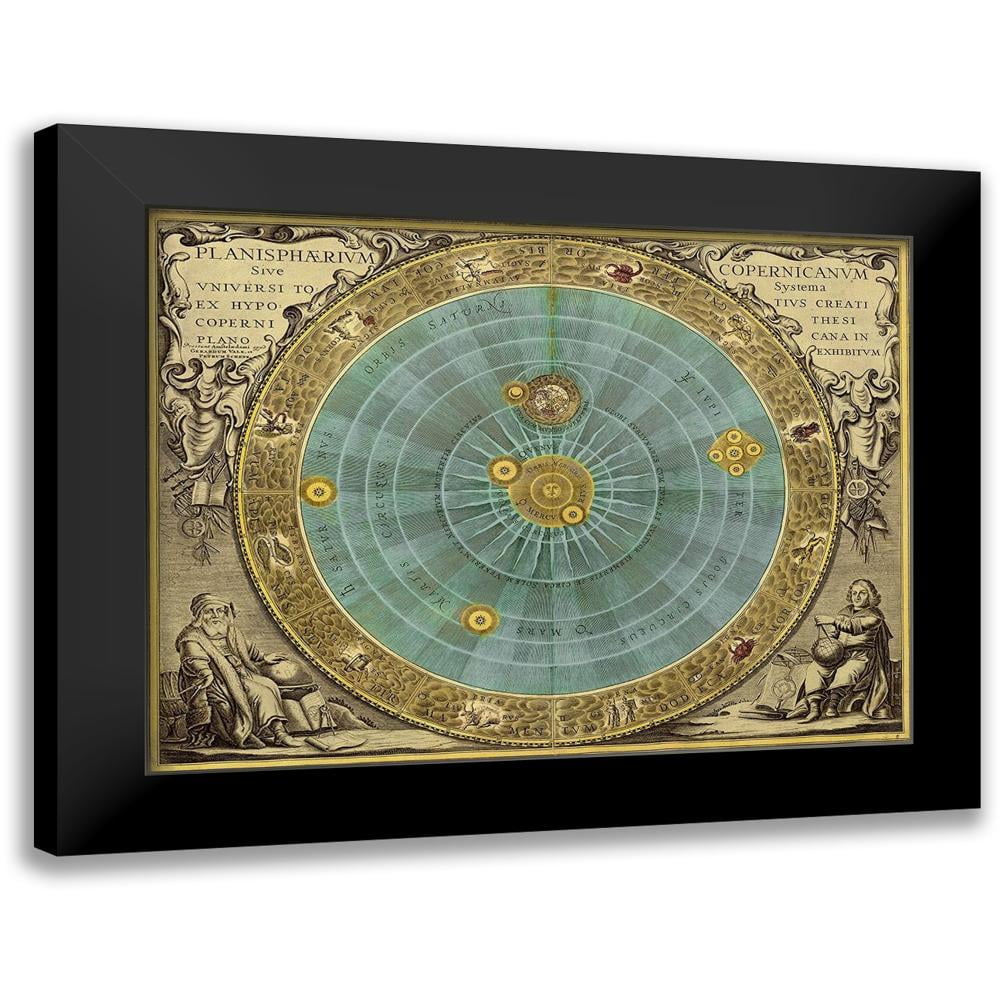 Cellarius, Andreas 24x19 Black Modern Framed Museum Art Print Titled ...