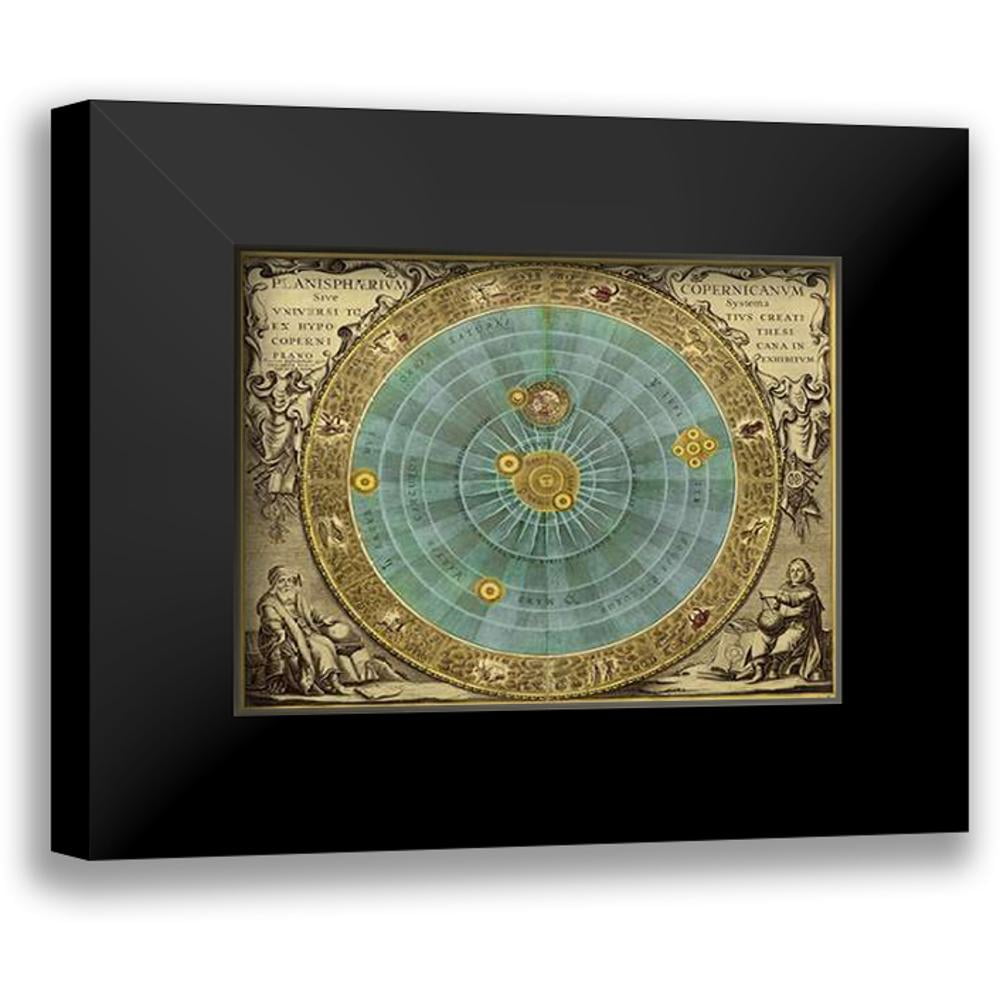 Cellarius, Andreas 24x19 Black Modern Framed Museum Art Print Titled ...