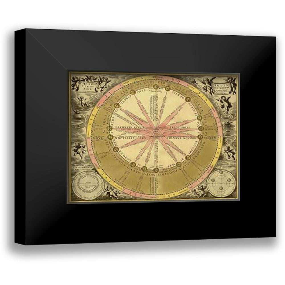 Cellarius, Andreas 24x19 Black Modern Framed Museum Art Print Titled ...