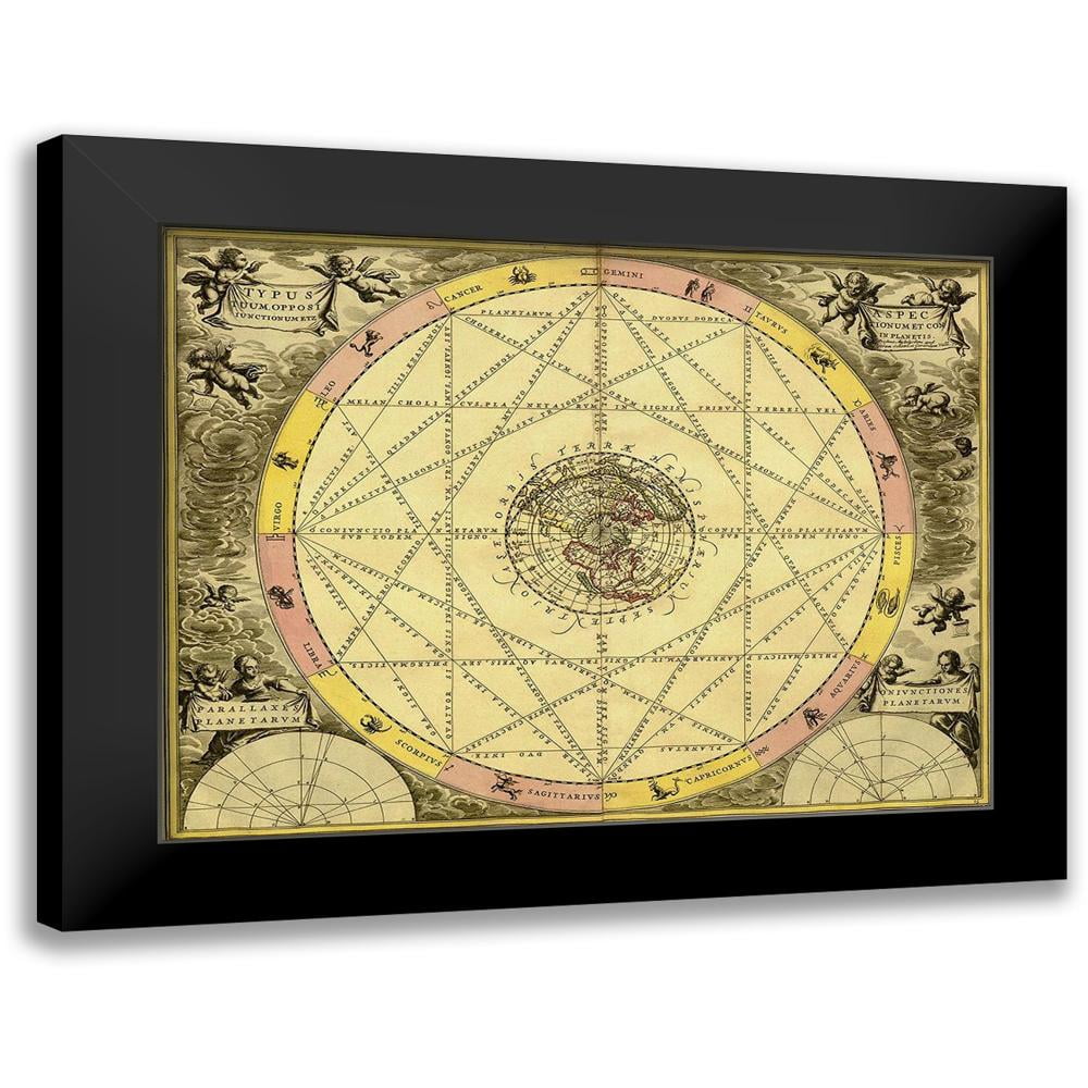 Cellarius, Andreas 24x19 Black Modern Framed Museum Art Print Titled ...