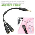 Cellet 3.5mm Stereo Audio Aux Cable Splitter for Stereo, iPods, MP3 ...