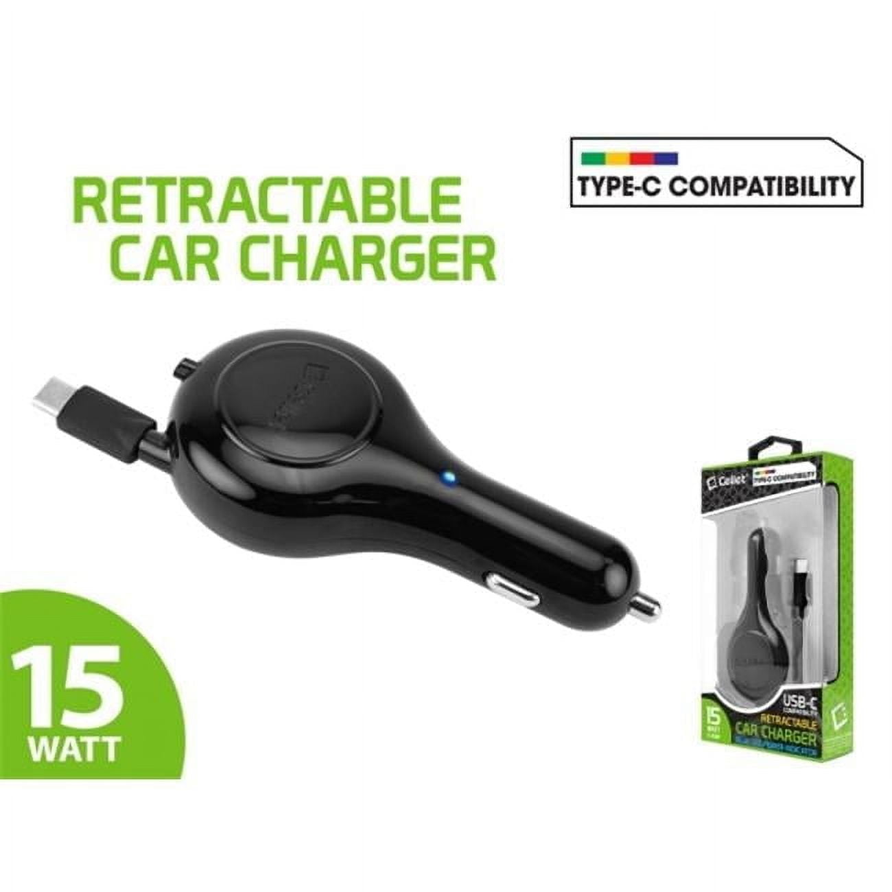 Cellet 3A 15 watt USB Retractable Car Charger - Walmart.com