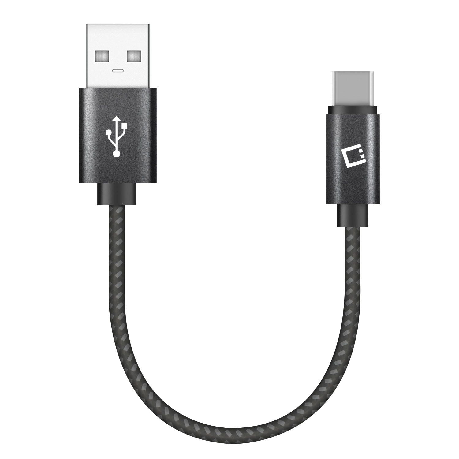Cellet Mini Short Type-C USB Cable Compatible with TCL 30 V 5G - 4 inch ...