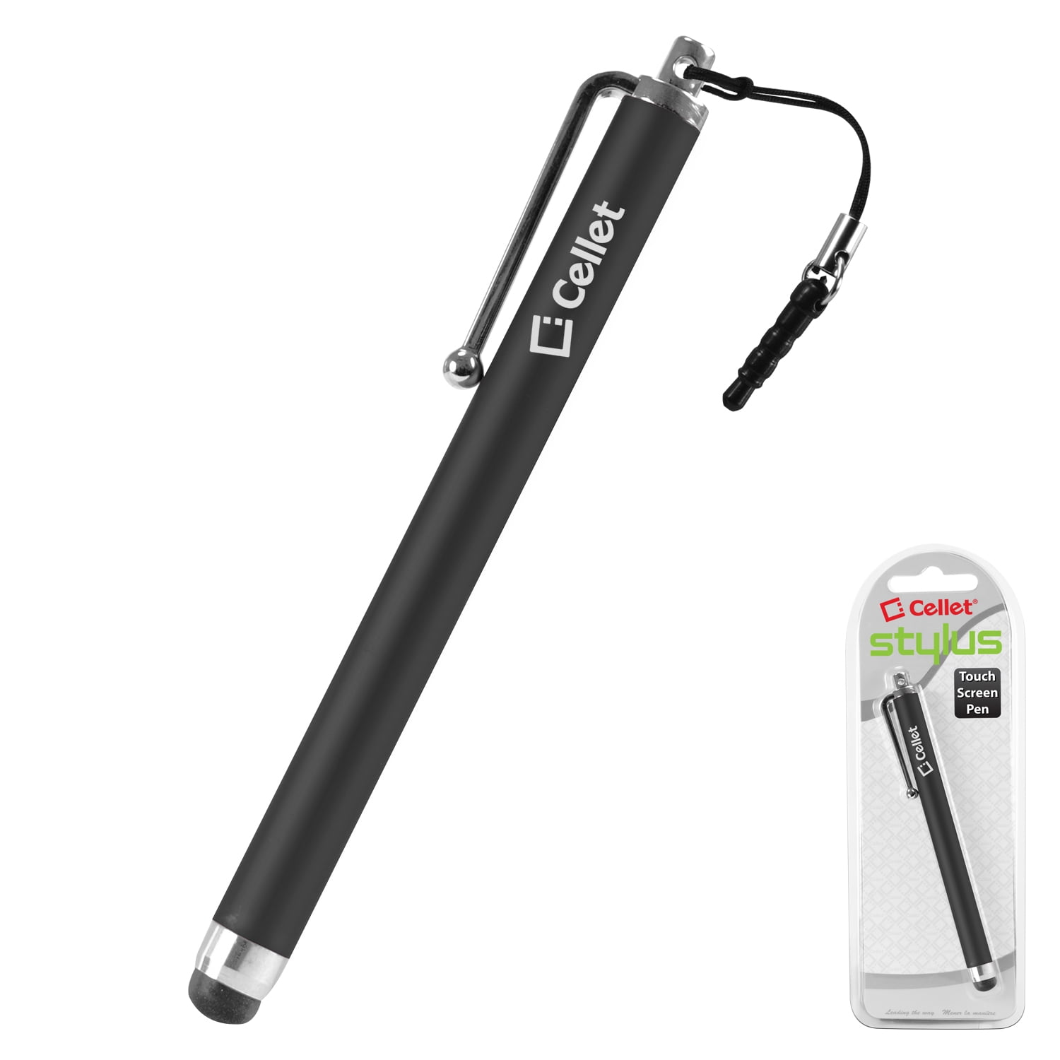 Cellet Black Stylus Pen Compatible with Apple iPhone, iPod Touch, iPad ... Cellet Black Stylus Pen Compatible with Apple iPhone, iPod Touch, iPad ...