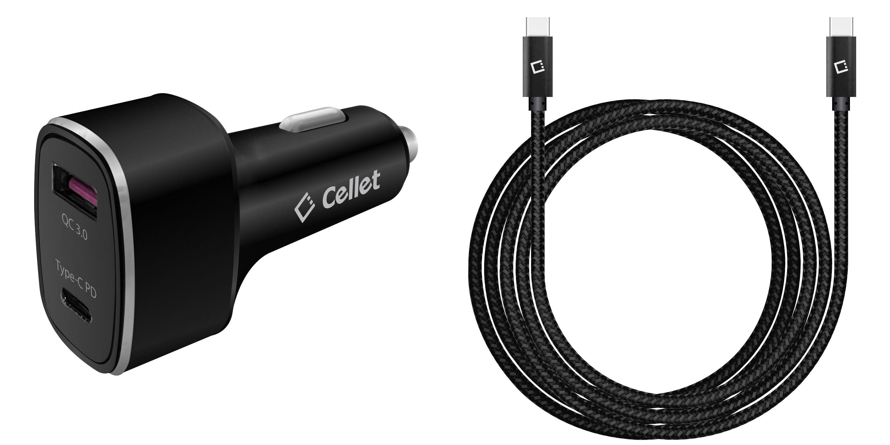 Cellet Car Charger for Samsung Galaxy S24+ Plus - 48W High Powered Dual ...