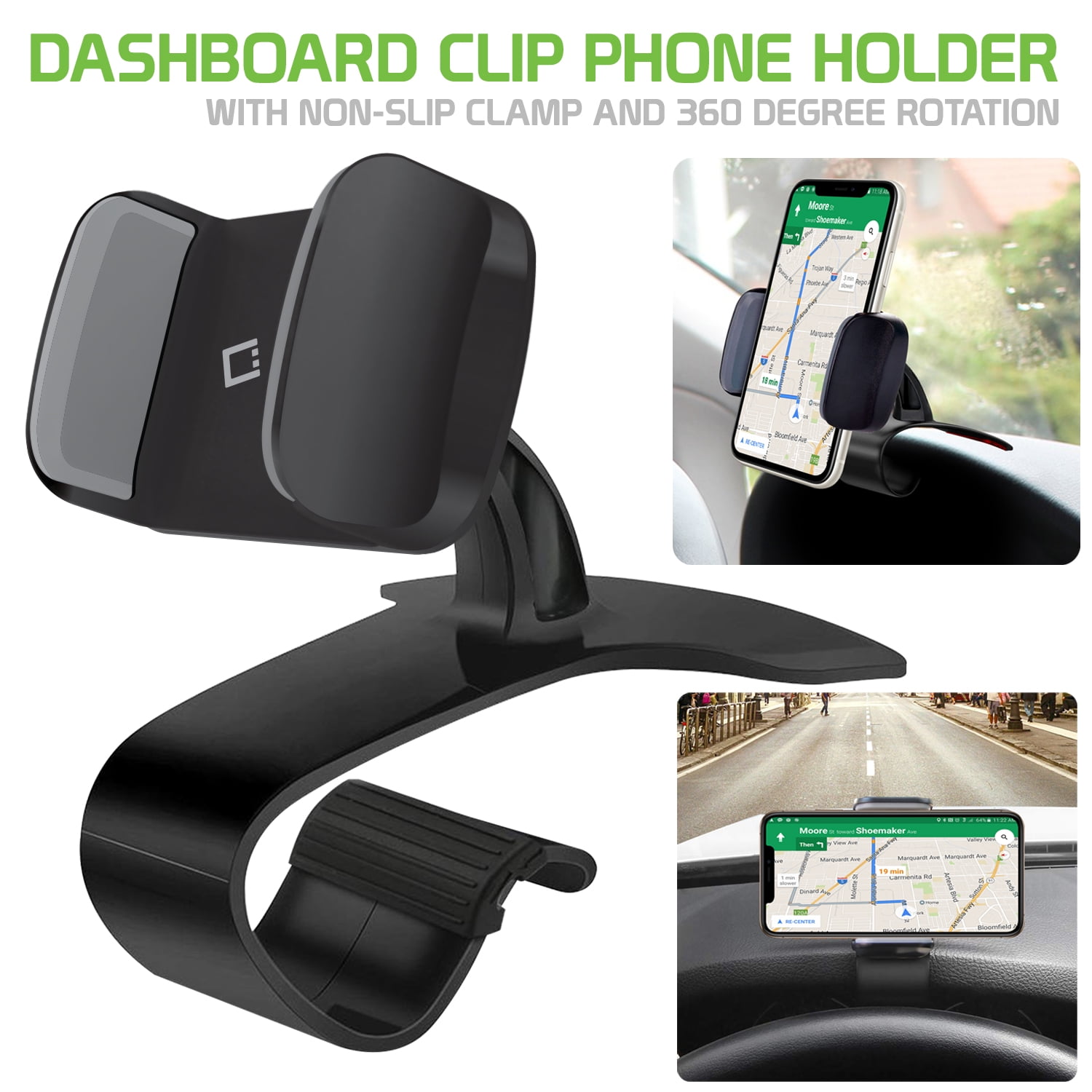 Cellet Car Dashboard Clip Cell Phone Holder Universal Cradle Mount ...