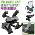Cellet Tesla Model 3 & Y Gravity Air Vent Phone Holder Mount, Auto ...