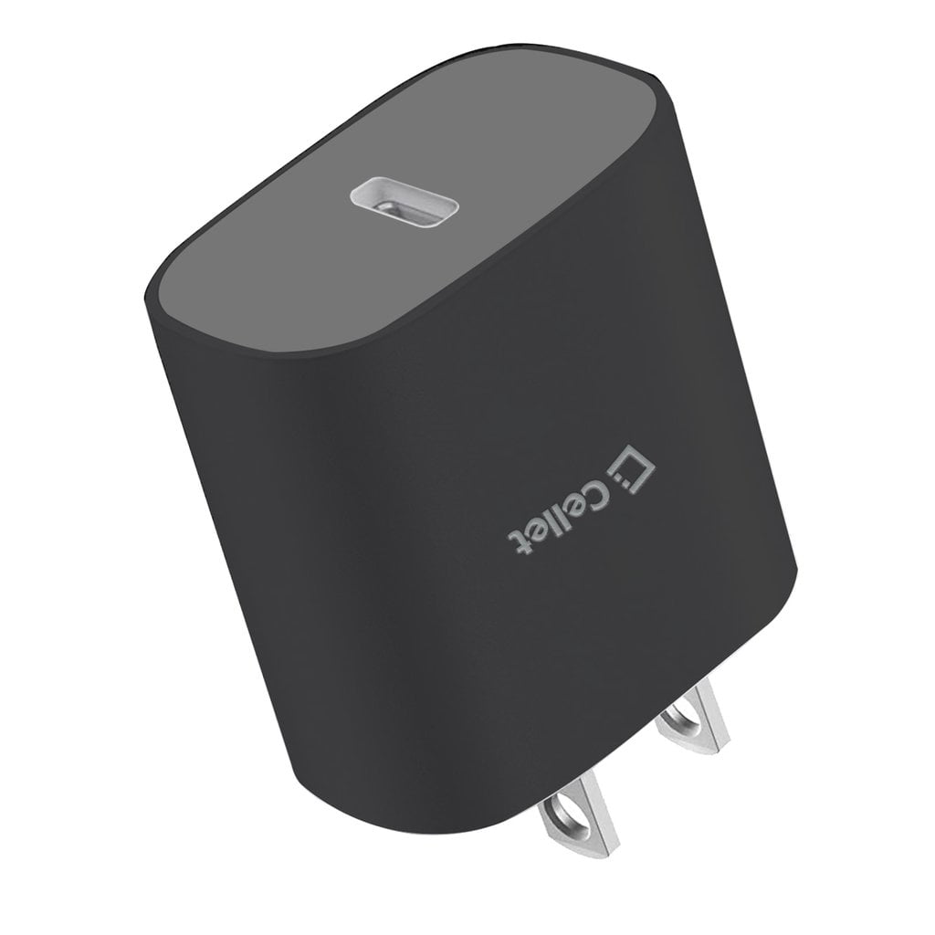 Cellet USB-C PD Home Charger, 18 Watt Type-C UL Certified Home Charger ...