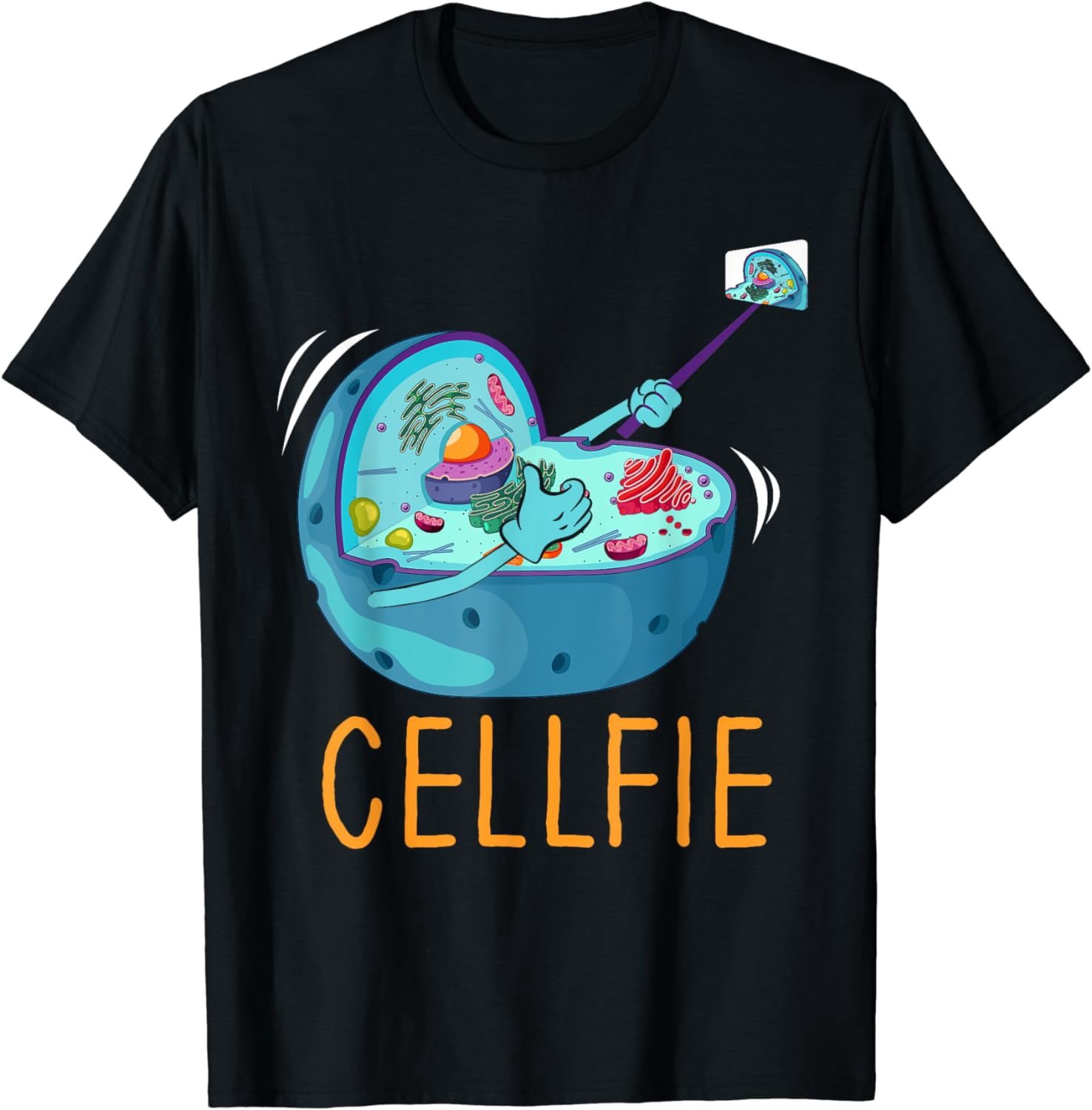 Cellfie Microbiology Microbiologist Biology Science Lover T-Shirt ...