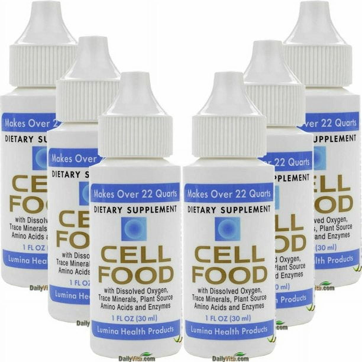 Cellfood Liquid Concentrate, 1oz (Pack of 6) - Seaweed Minerals ...