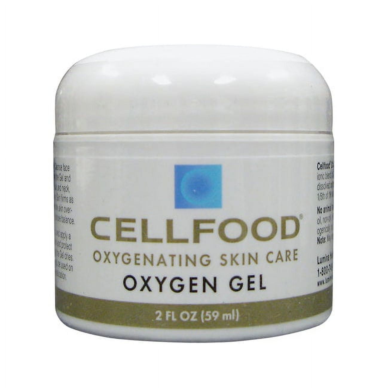 Cellfood Oxygen Gel, Hydrating, Healing, Oxygenating Skincare, 2 oz ...