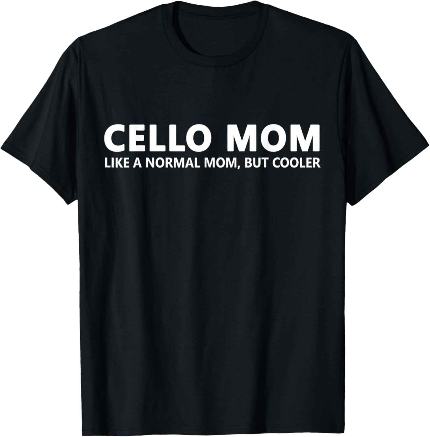 Cello Mother Cello Mom T-Shirt Casual Short Sleeve Shirt - Walmart.com
