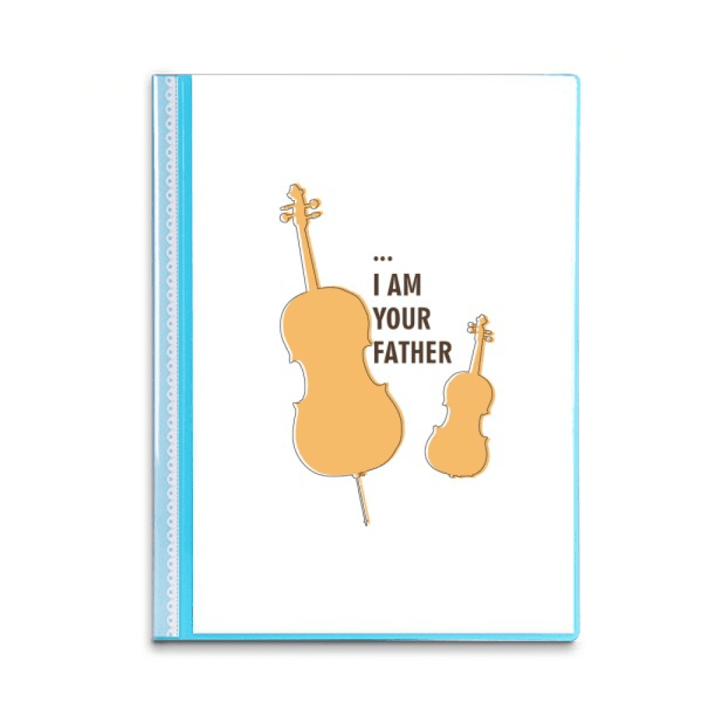 Cello Music Father Art Deco Fashion Book Sheet Protectors Portfolio ...