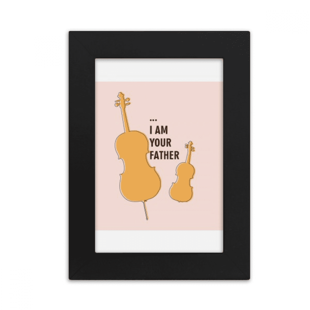 Cello Music Father Art Deco Fashion Desktop Photo Frame Picture Display ...