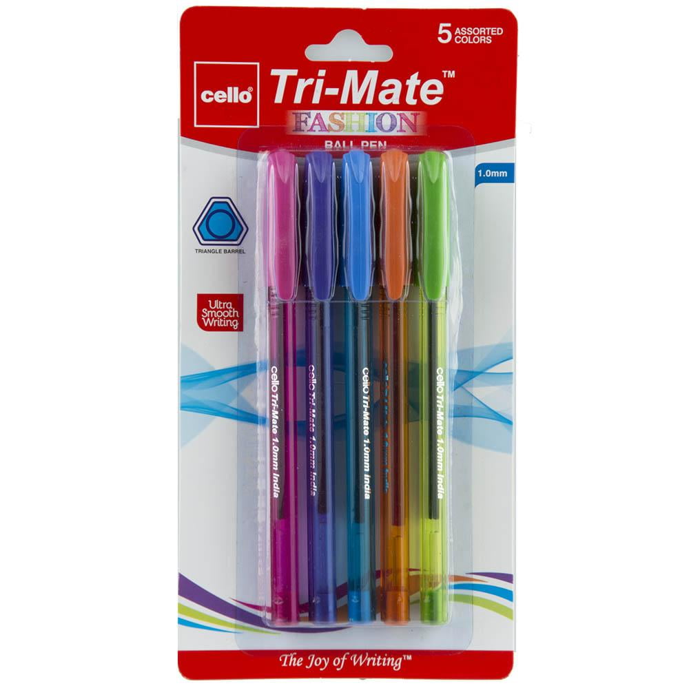 Cello Tri-Mate Pen, Assorted (12 Packs) - Walmart.com