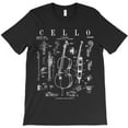Cello Vintage Patent Funny Cellist Drawing Print Music Instrument ...