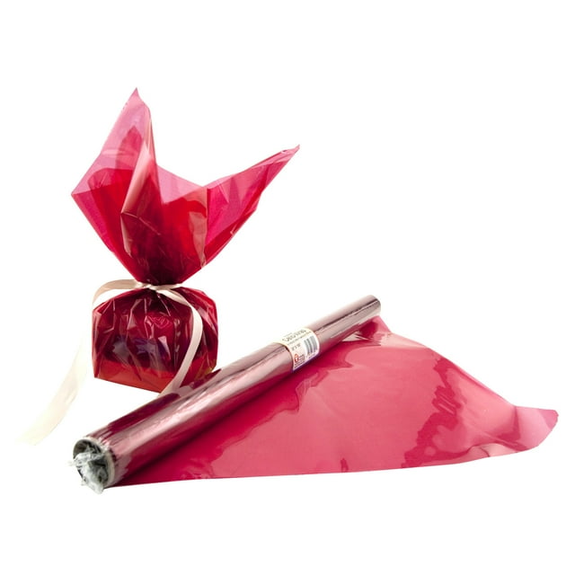 Cello-Wrap™ Roll, Red, 6 Rolls - Walmart.com