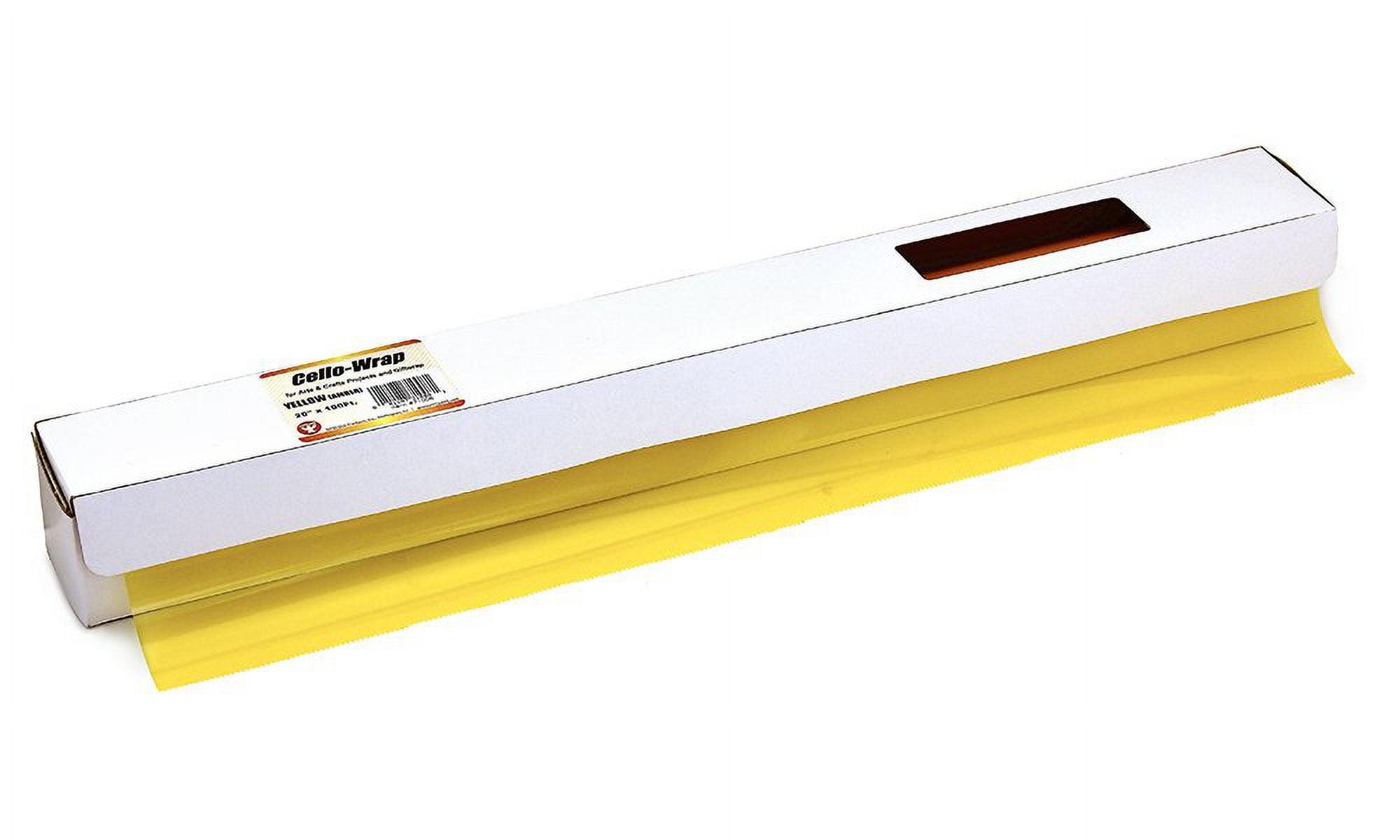 Hygloss Transparent Cellophane - 20" x 100 ft, Amber, Roll - Walmart.com